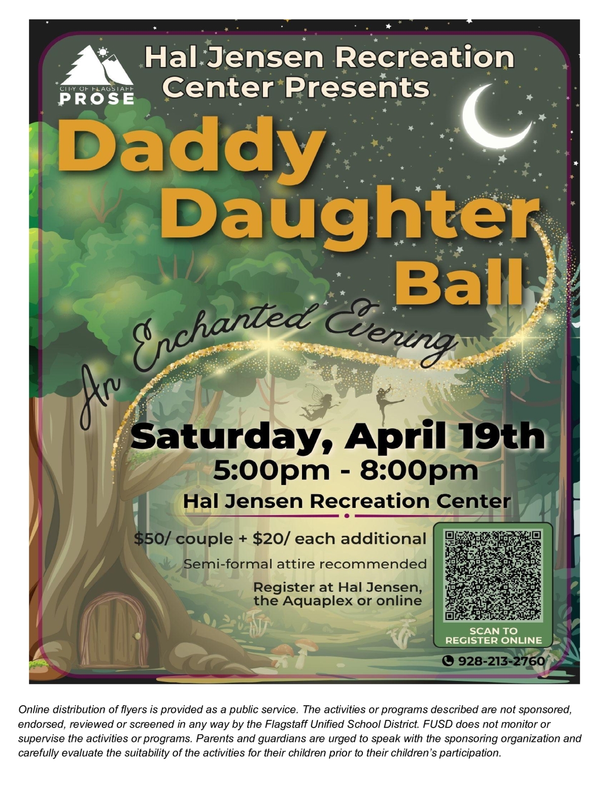 Father Daughter Ball Dance Flyer Daddy Daughter Glow Dance | Brigham